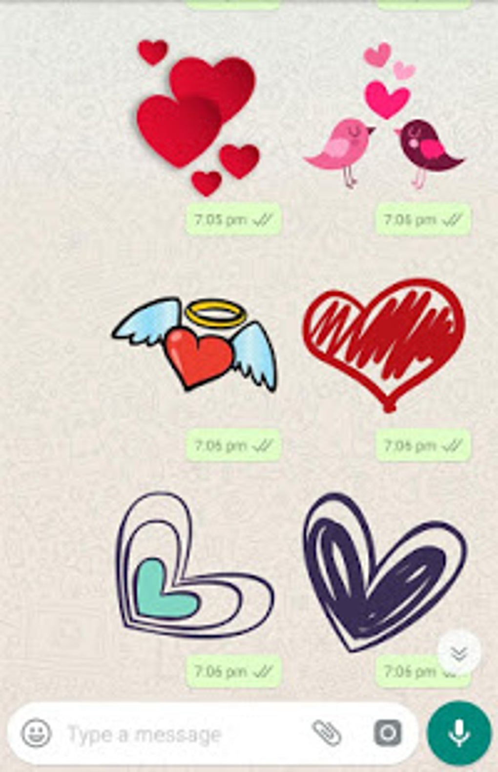 Animated Love Stickers - WAStickerApps APK para Android - Descargar