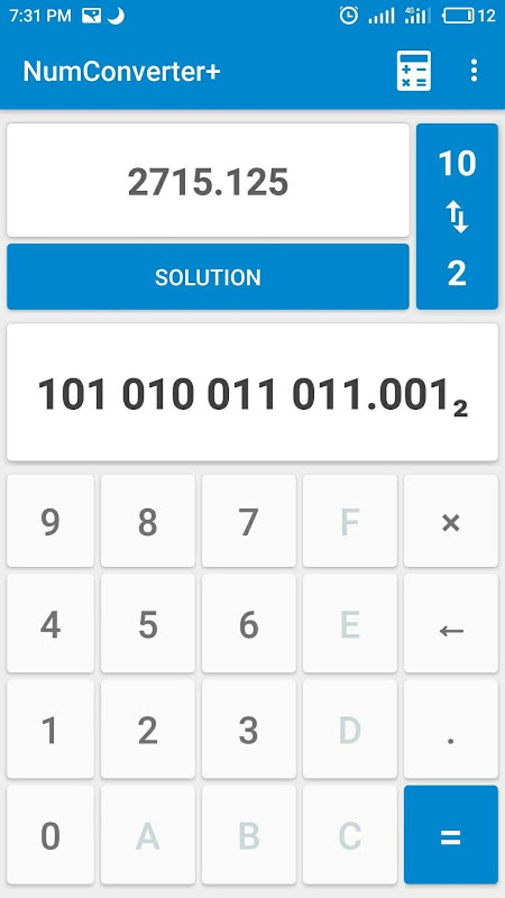 Numeral Systems: Calculator + Converter APK สำหรับ Android - ดาวน์โหลด