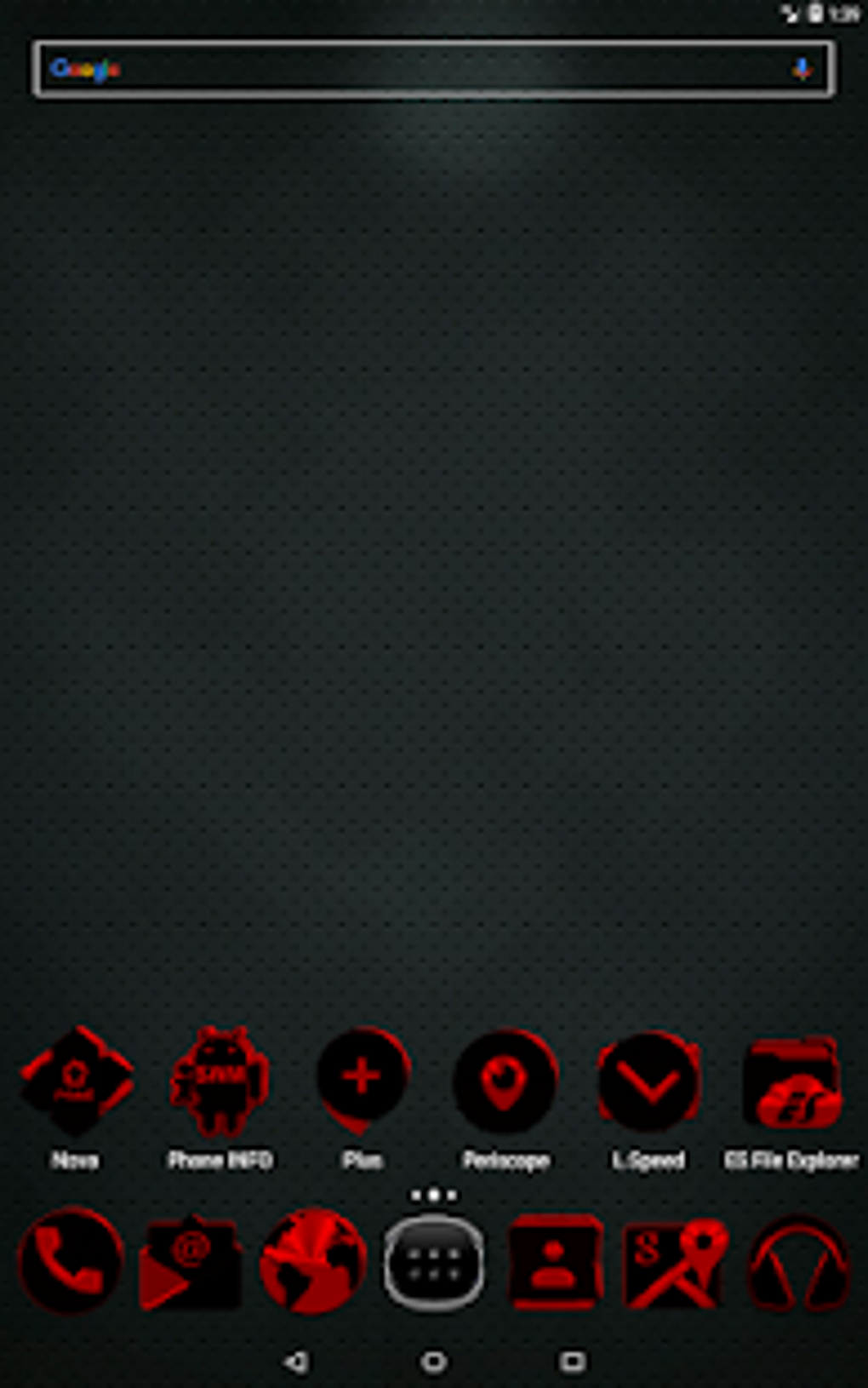 Black and Red Icon Pack Free for Android - Download