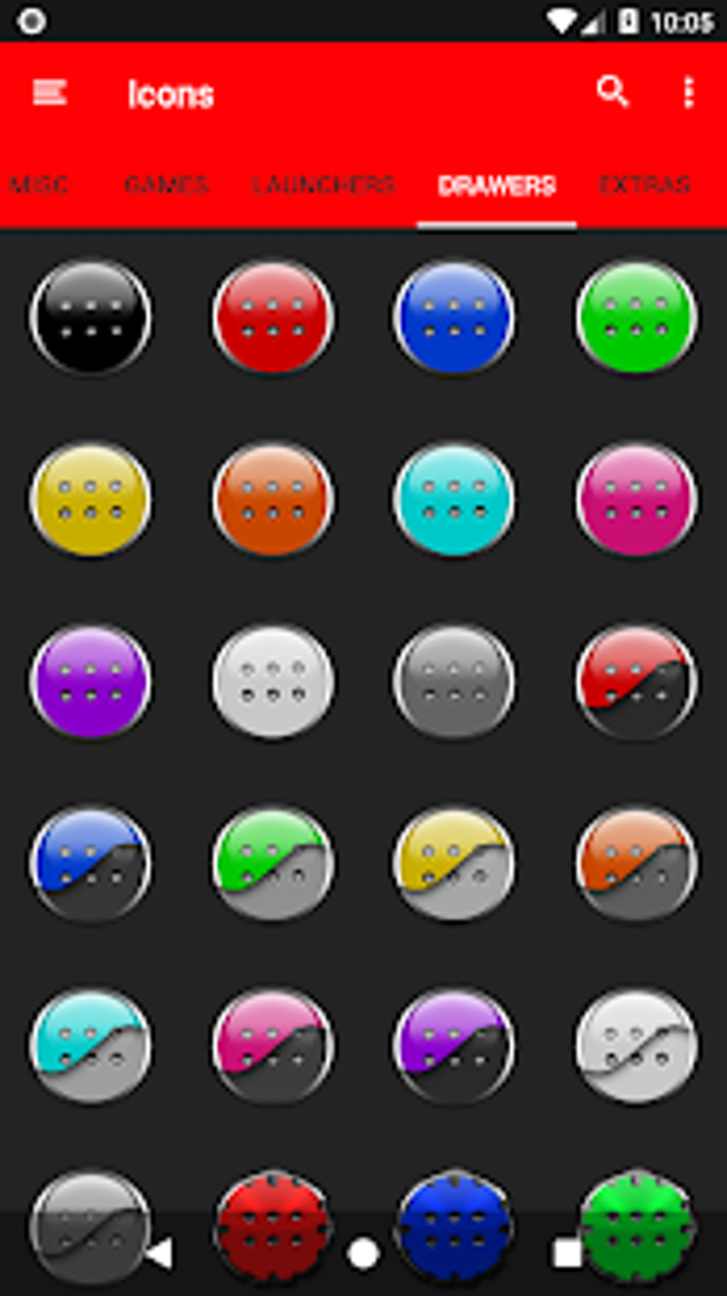 Black and Red Icon Pack Free APK for Android - Download