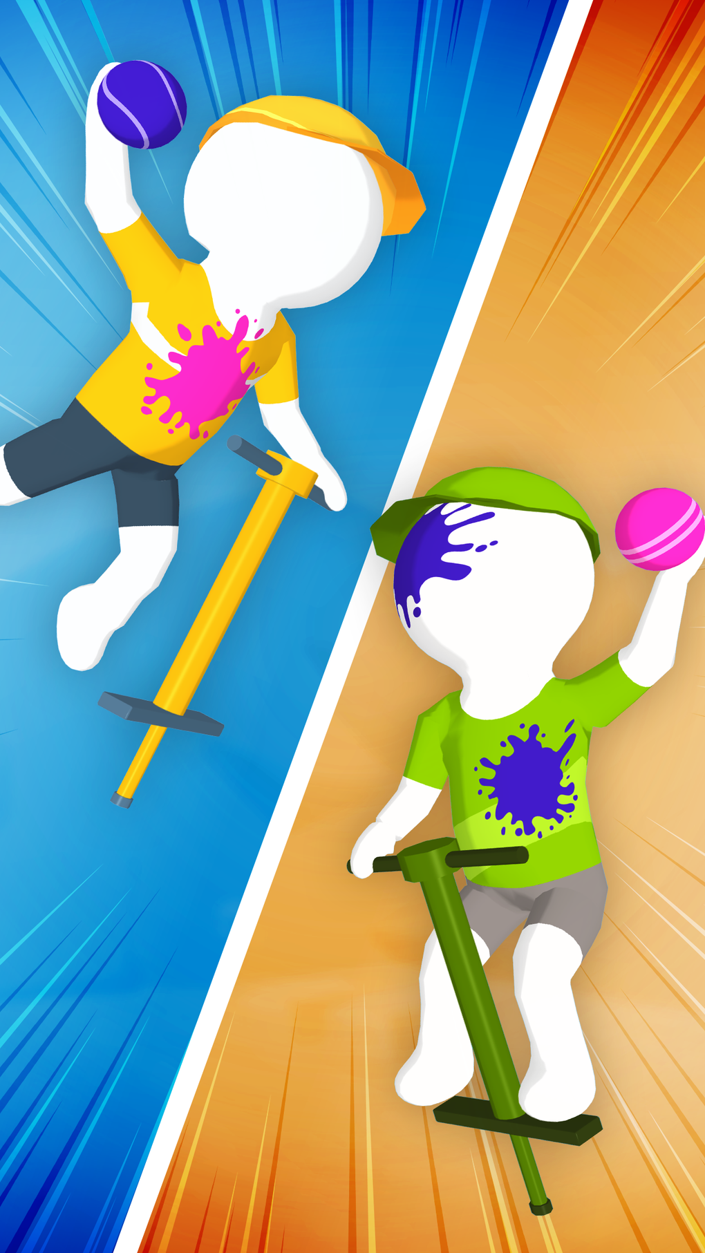 火柴人大作战 - Pogo Paint: Jump Duel para iPhone - Descargar