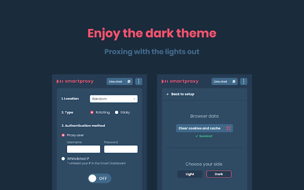 Smartproxy Extension for Google Chrome - Extension Download