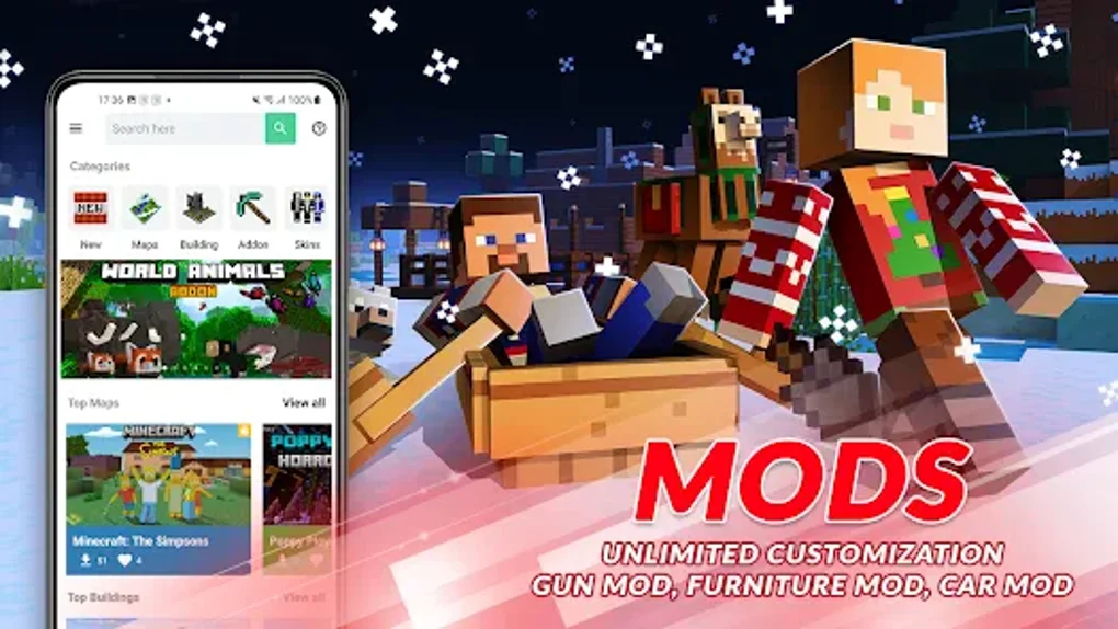 Mods for Minecraft PE AddOns for Android - Download
