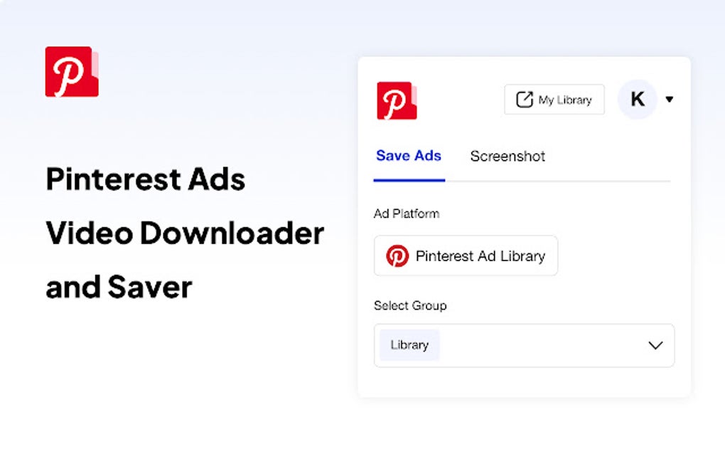 Pinterest Ads Video Downloader and Saver Google Chrome 용 - 확장 프로그램 다운로드