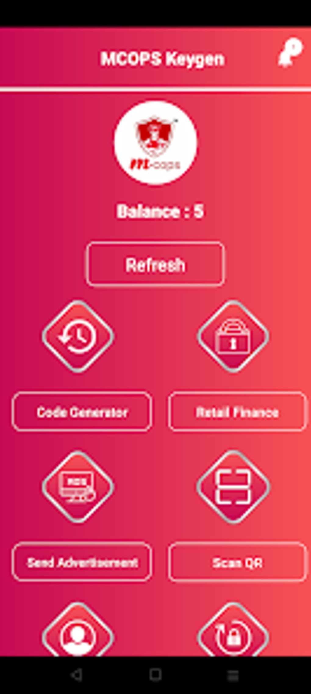 MCOPS Keygen pour Android - Télécharger
