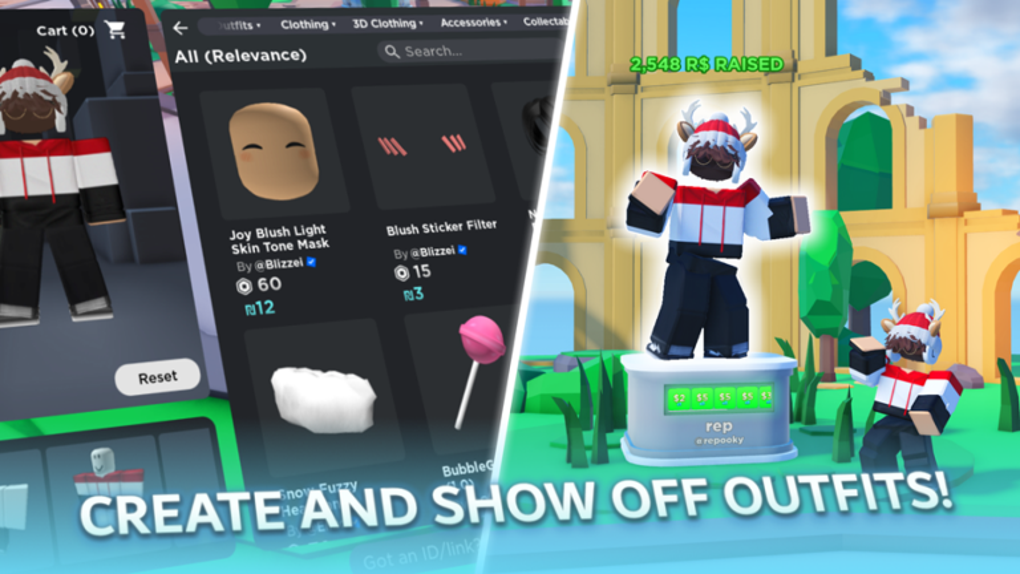 Avatar Island Outfit Donation Game ROBLOX 용 - 게임 다운로드