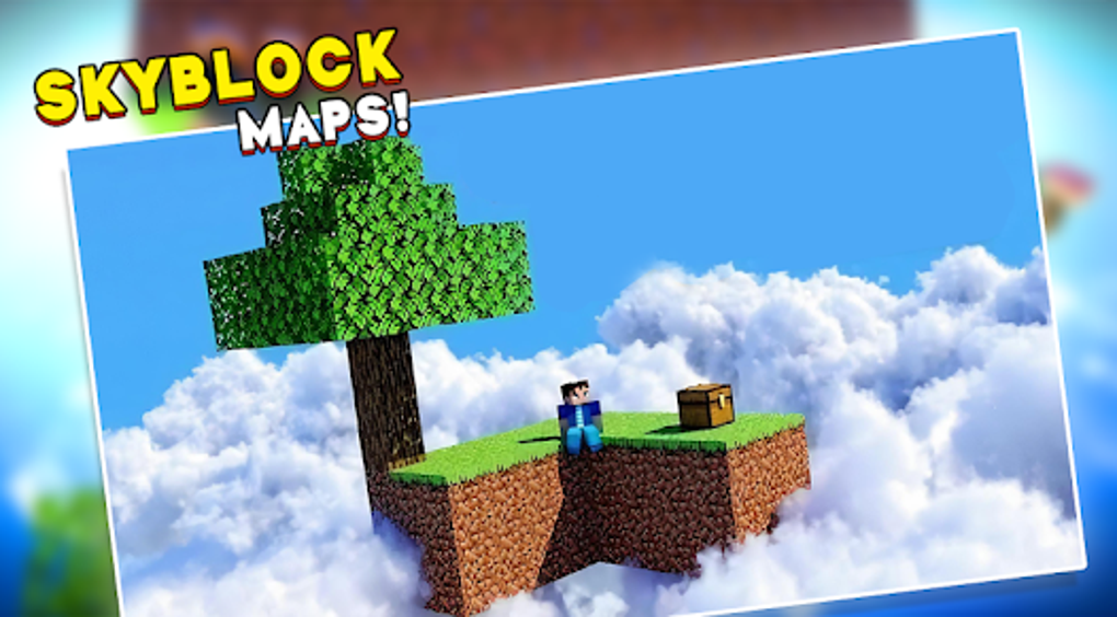 Skyblock Maps Survival Island для Android — Скачать