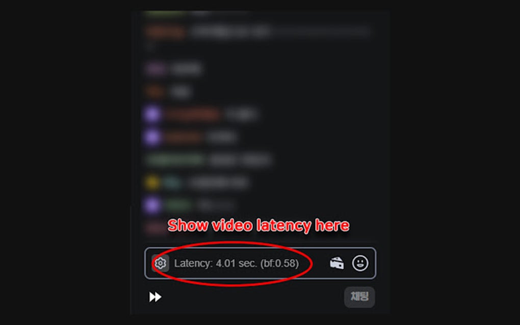 Chzzk Latency Display for Google Chrome - Extension Download Chzzk Latency Display for Google Chrome - Extension Download