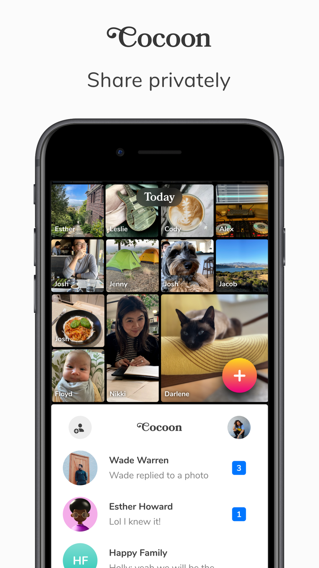 Cocoon - Private Sharing for iPhone - Download