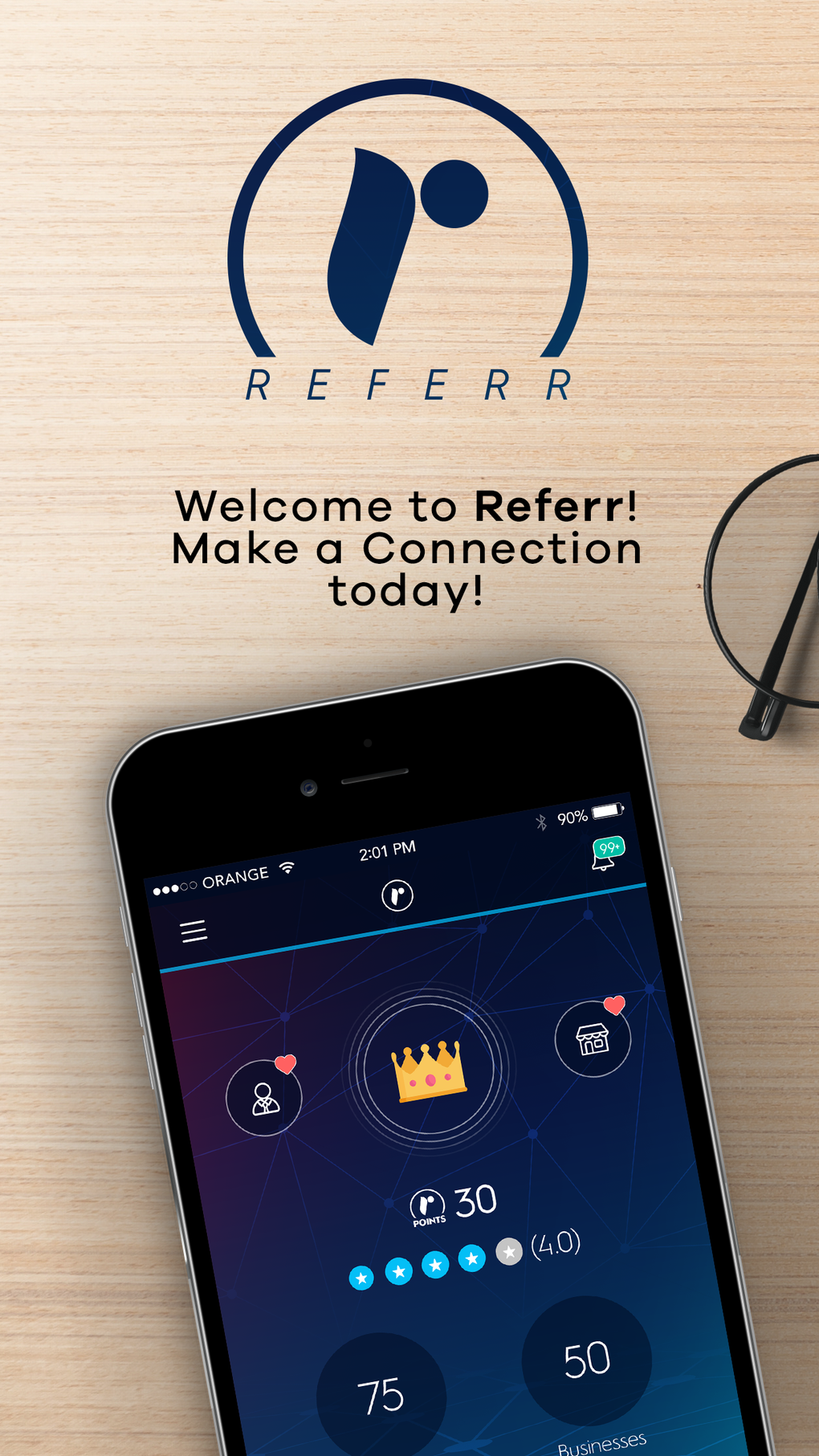 Referr - Make A Connection for iPhone - Download