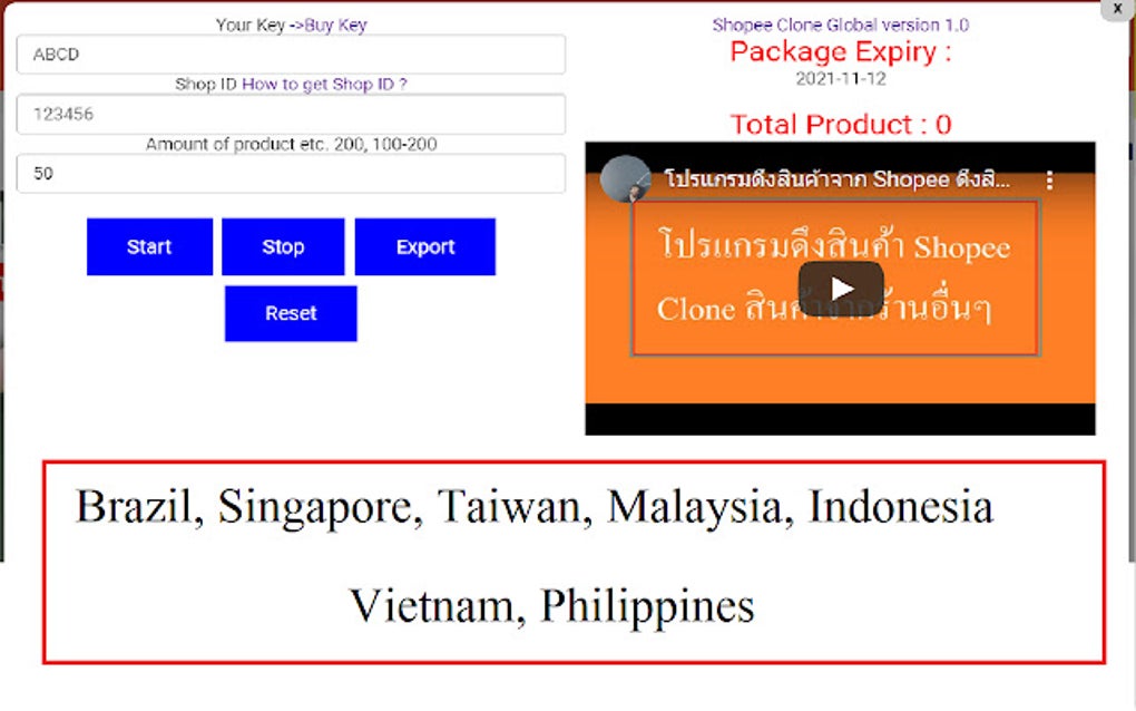 Shopee Clone Global Version for Google Chrome - Extension Download