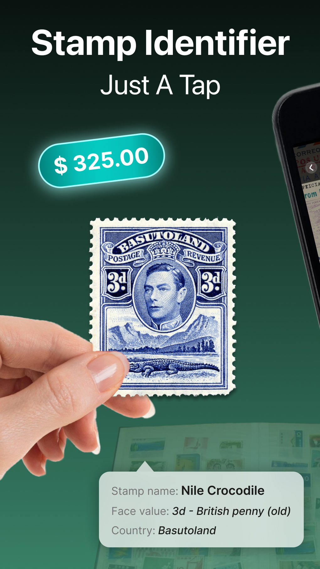 Stamp Scanner Collecting App for iPhone - Download