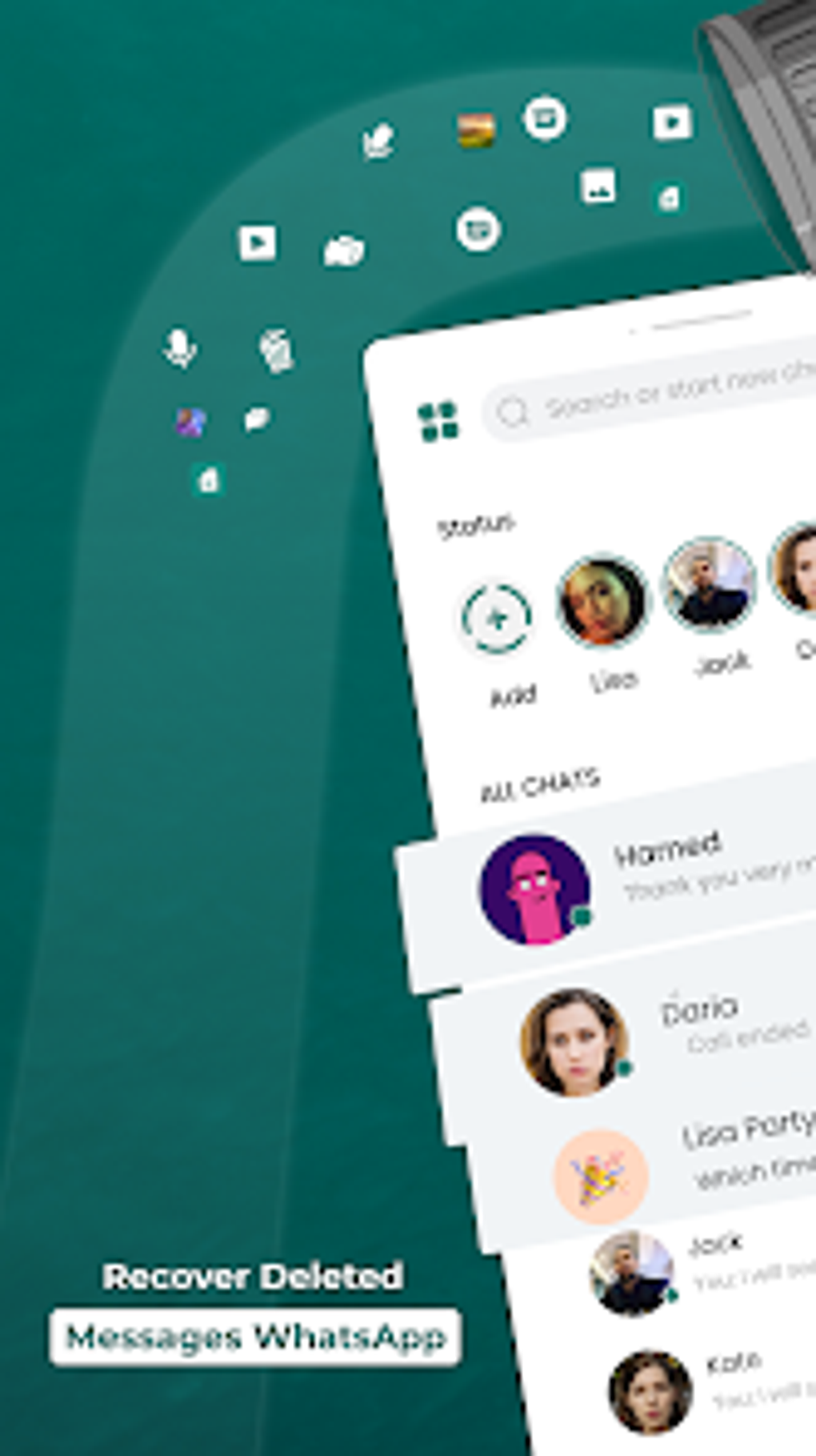 WMR - Recover Deleted Messages für Android - Download