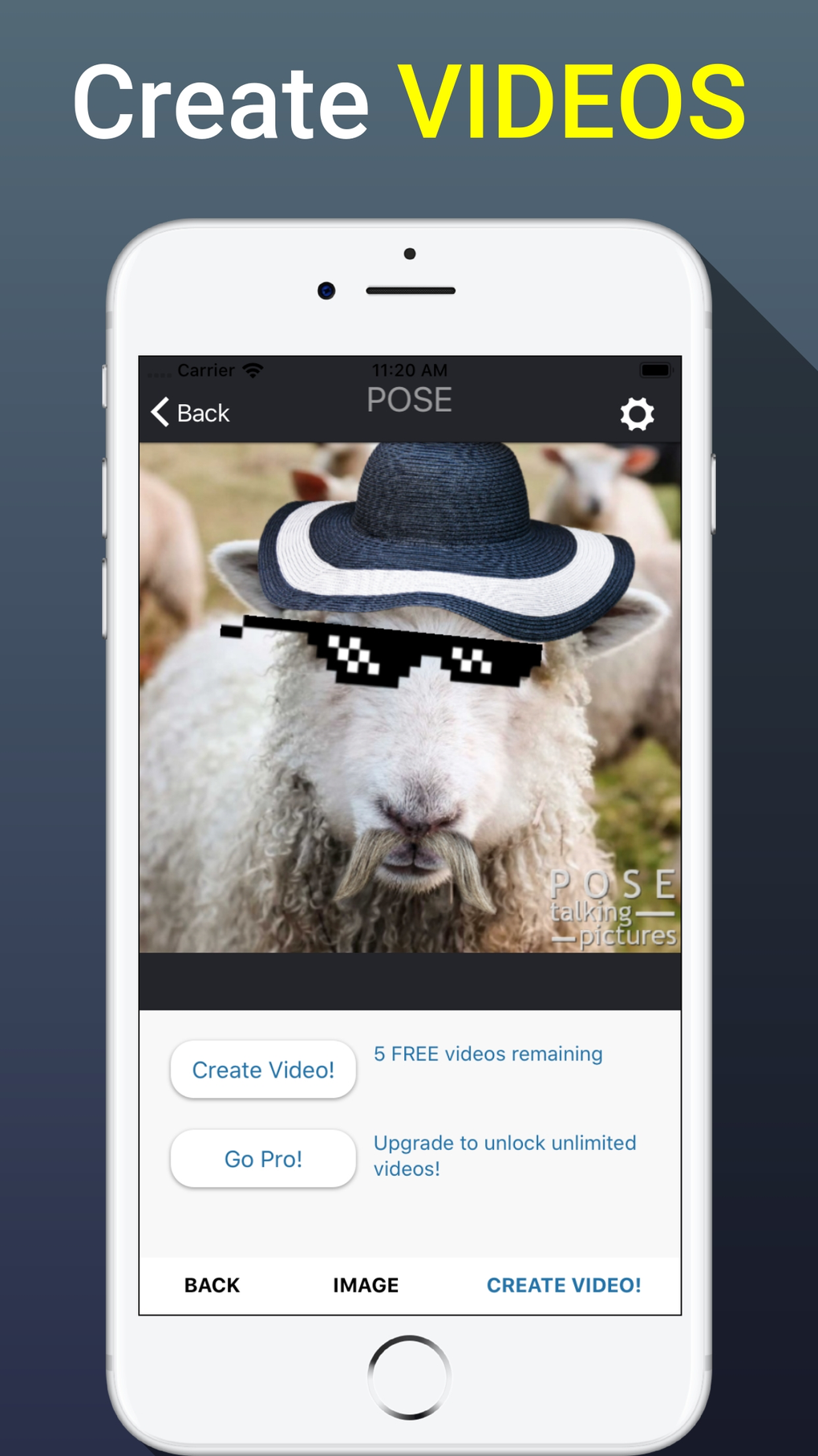 POSE: Talking Pictures for iPhone - Download