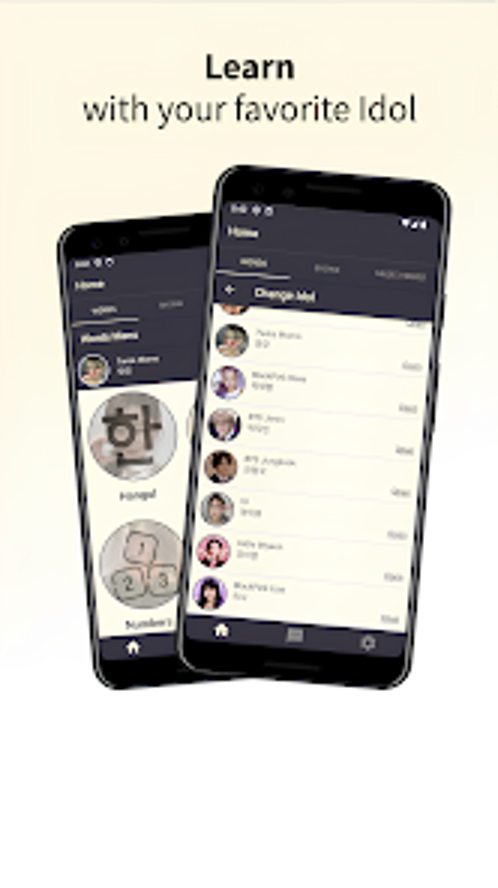 Android 용 Learn Korean with Idols - 다운로드 Android 용 Learn Korean with Idols - 다운로드