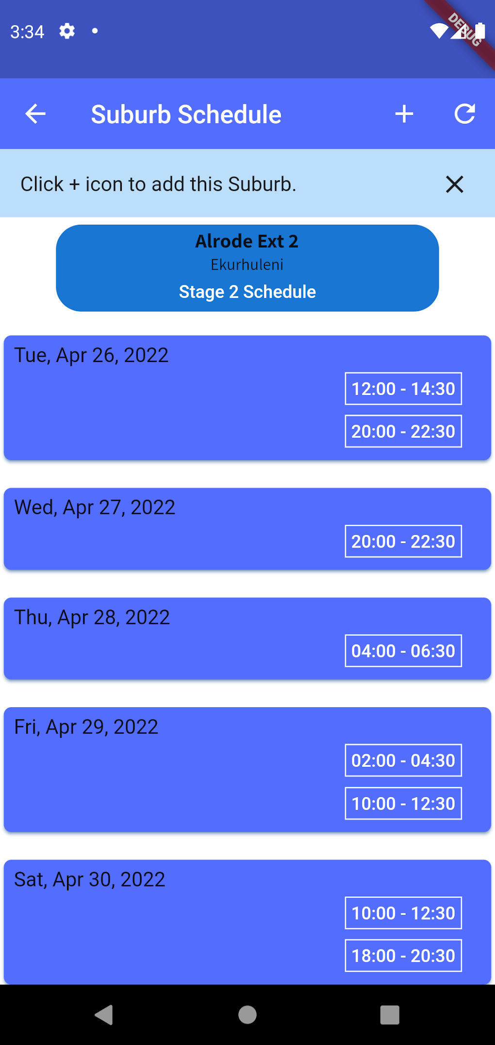 Load Shedding Alert para Android - Download