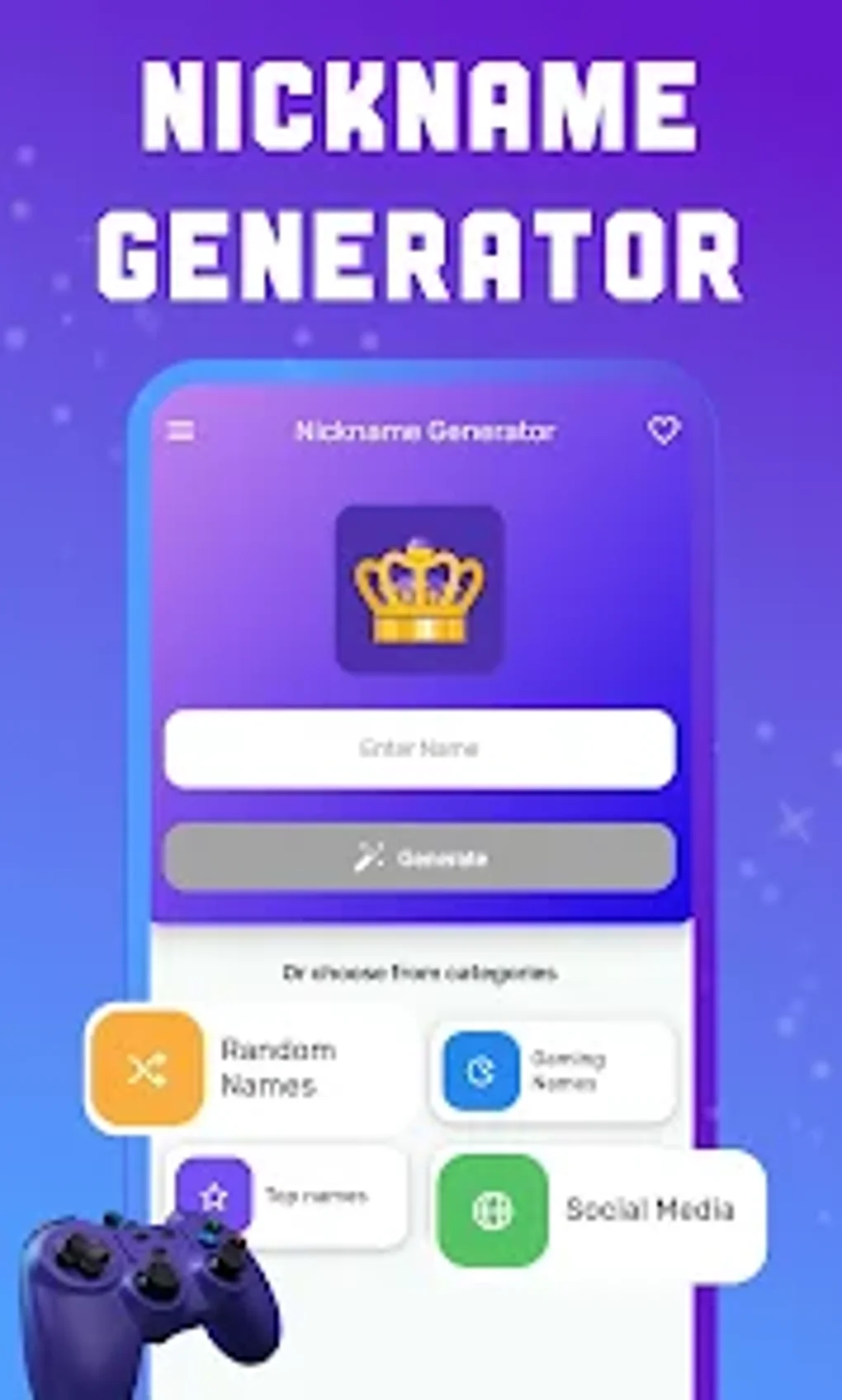 Cool fonts Nickname generator para Android - Descargar