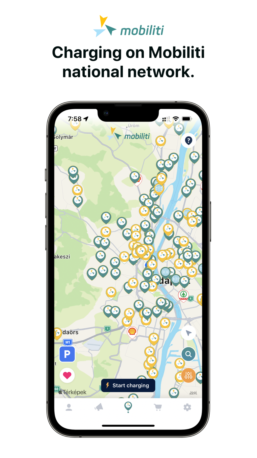 Mobiliti MVM TöltőPont for iPhone - Download