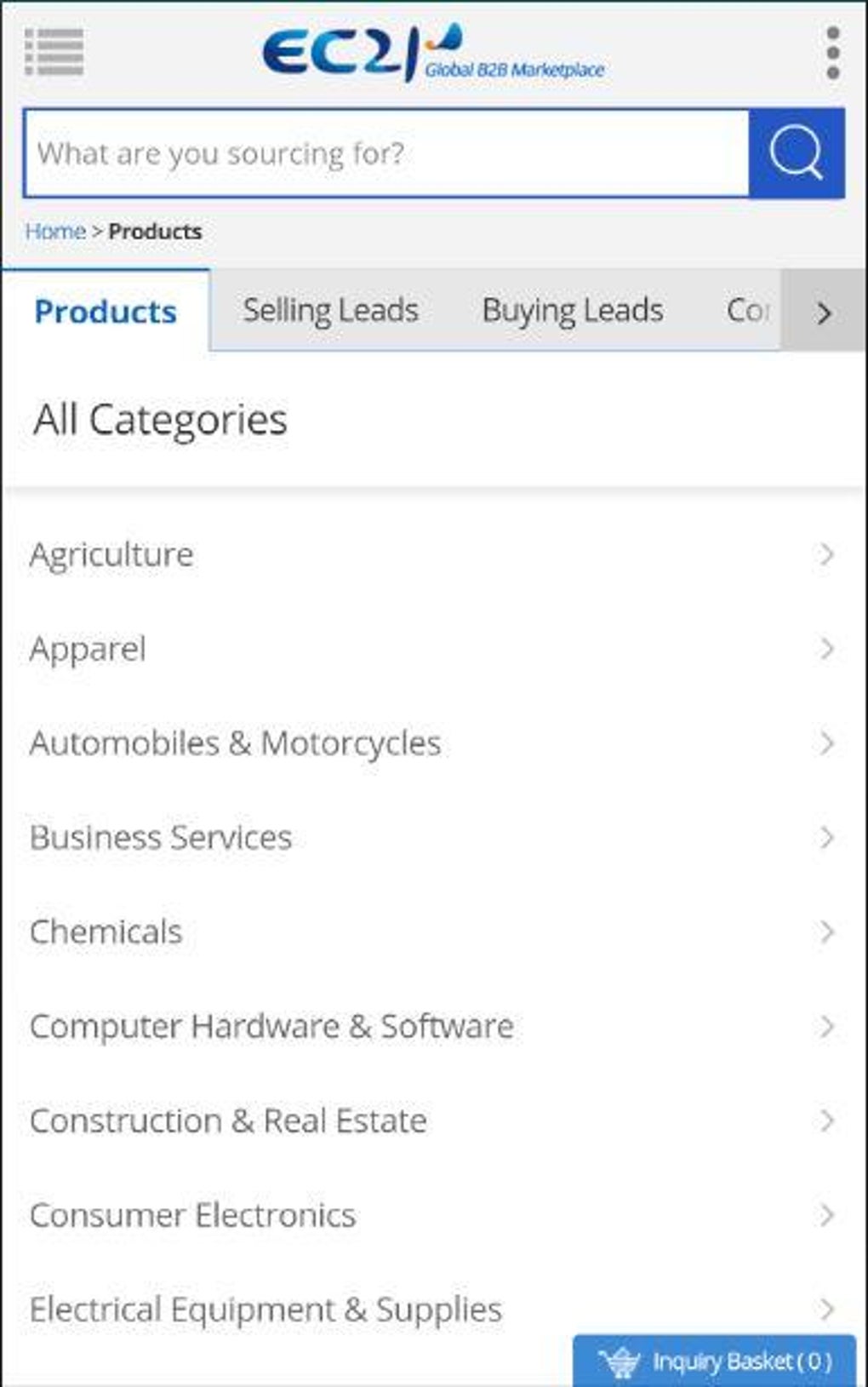 EC21.com - B2B Marketplace APK для Android — Скачать