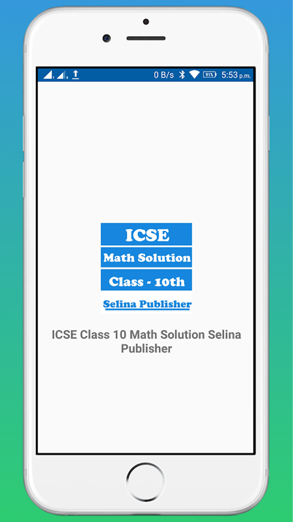 ICSE Class 10 Math Solution For Selina Publisher Para Android Download