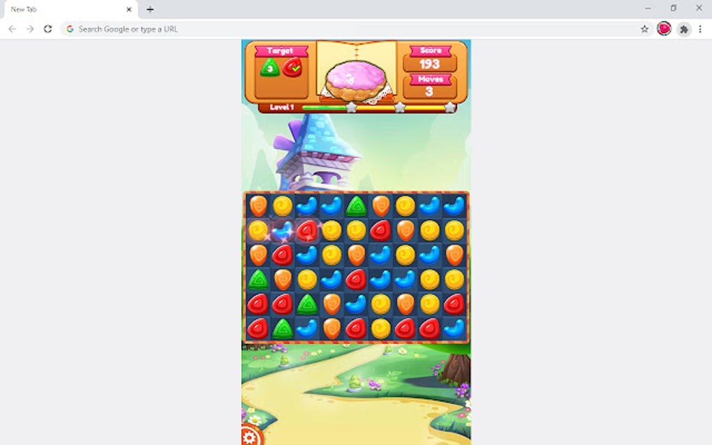 Cookie Blast Mania Game para Google Chrome - Extensión Descargar