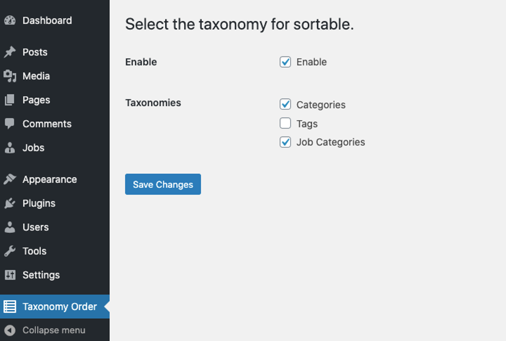 WordPress 용 WP Taxonomy Order - 다운로드 WordPress 용 WP Taxonomy Order - 다운로드