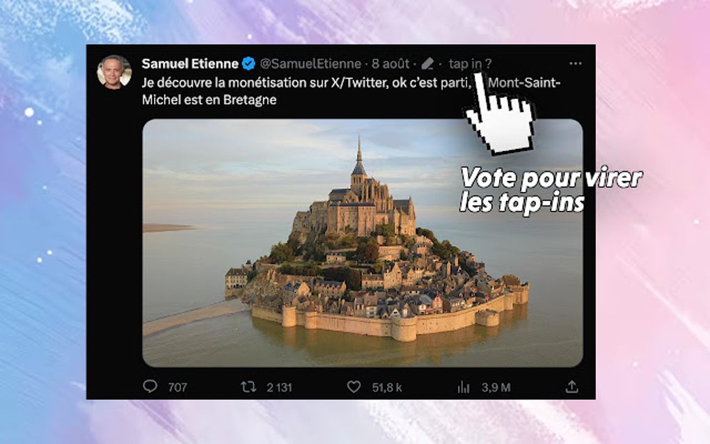No Tap-In X Google Chrome 용 - 확장 프로그램 다운로드