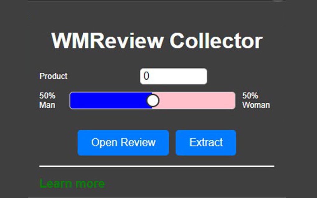 WmReview collector for Google Chrome - Extension Download