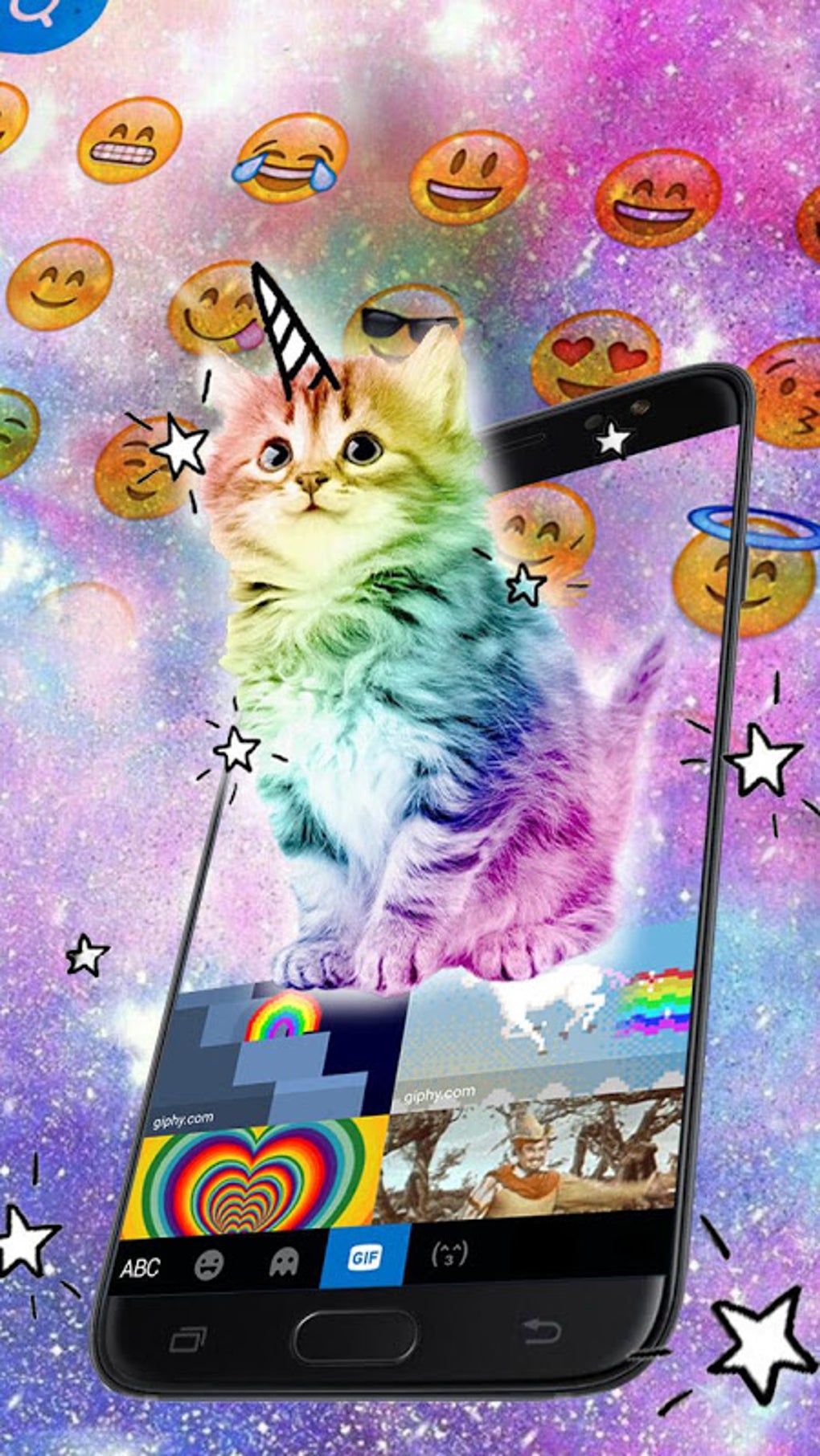 Lovely Caticorn Keyboard Theme APK for Android - Download