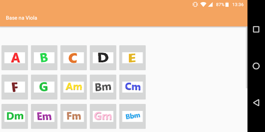 Base na Viola para Android - Descargar