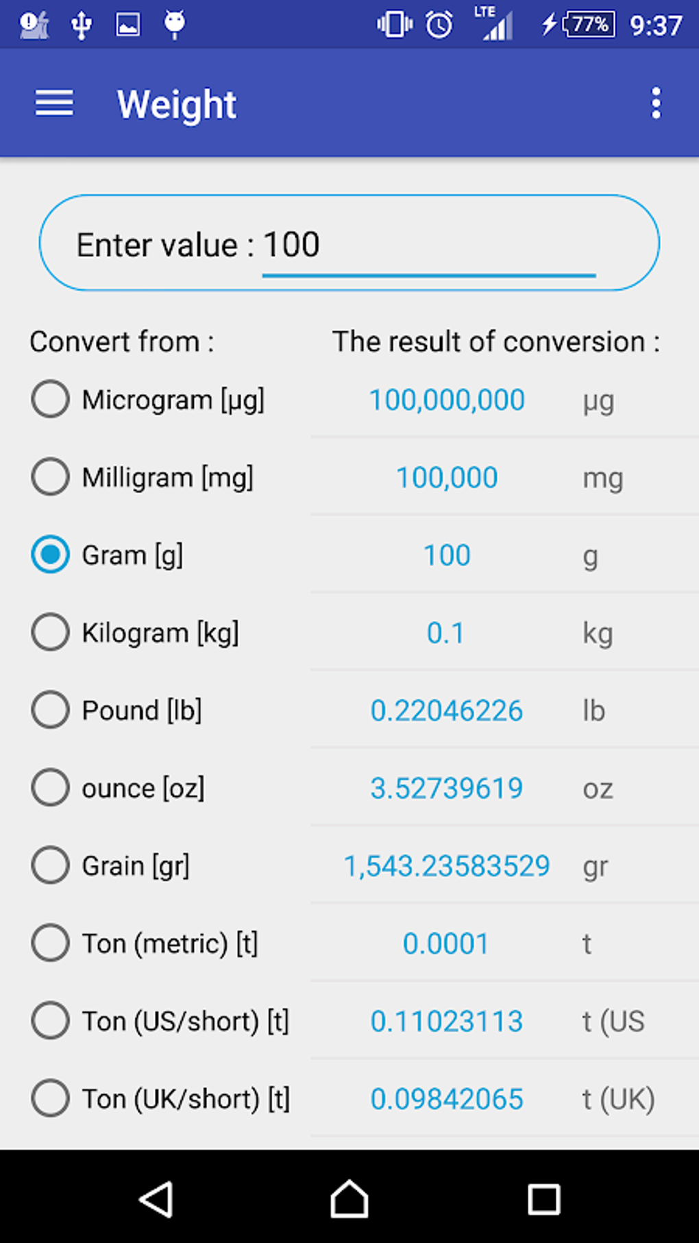 Full Unit Converter APK for Android - Download