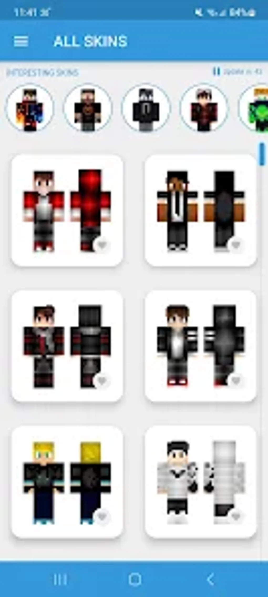 Boys Skins for Minecraft PE pour Android - Télécharger
