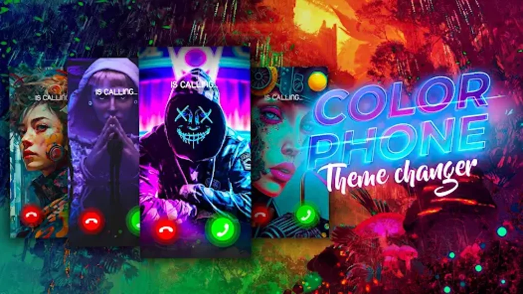 Color Phone Theme: Call Screen pour Android - Télécharger