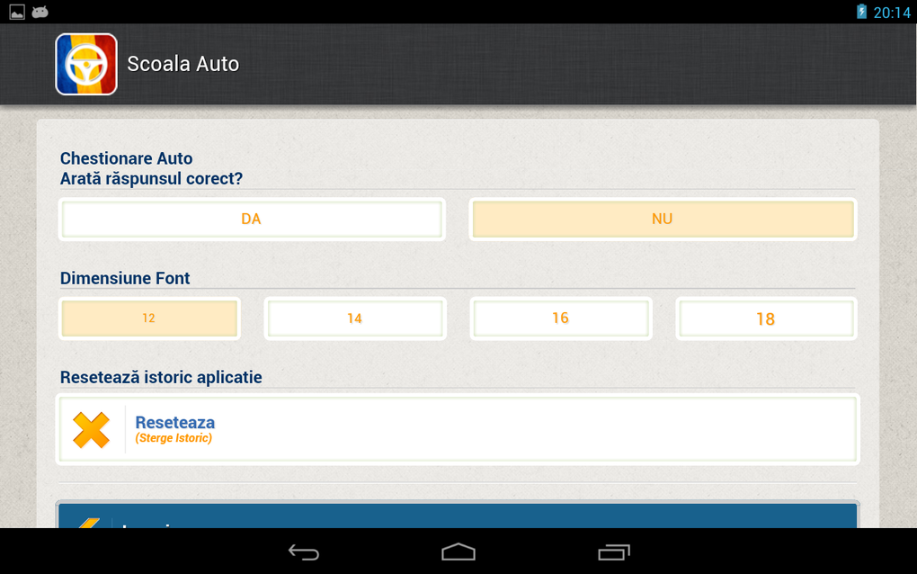 Scoala Auto - Chestionare Auto APK for Android - Download