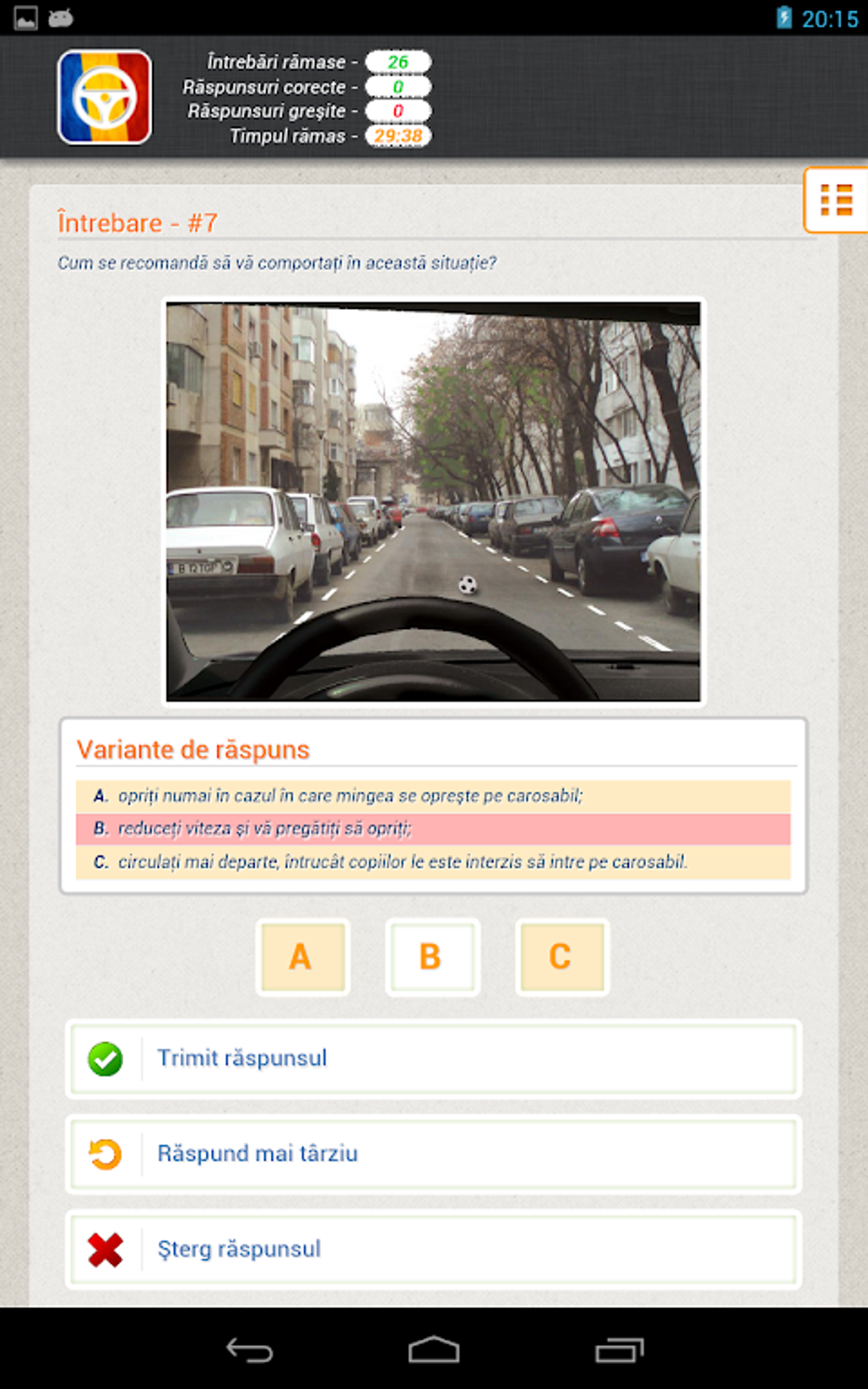 Scoala Auto - Chestionare Auto APK for Android - Download