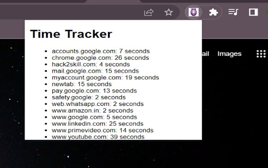 Time Tracker for Google Chrome - Extension Download