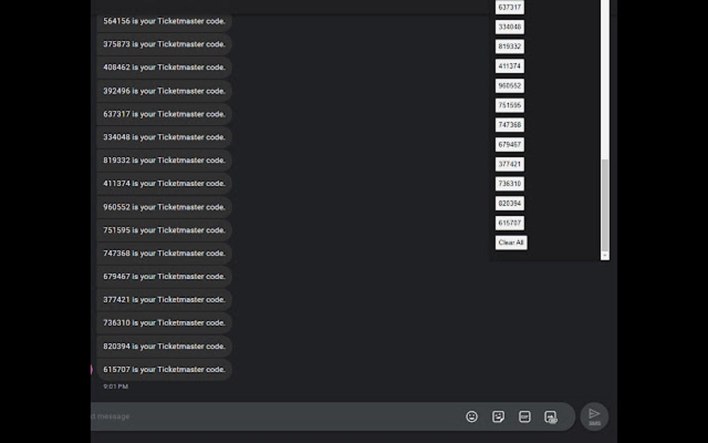 Sleepy Dev Android Messages QuickCopy Google Chrome 용 - 확장 프로그램 다운로드