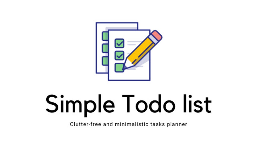 Simple Todo list para Google Chrome - Extensión Descargar