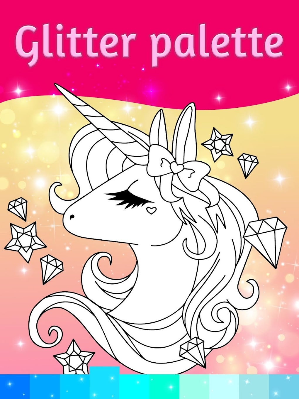 Unicorn Coloring Pages with Animation Effects for Android - Download