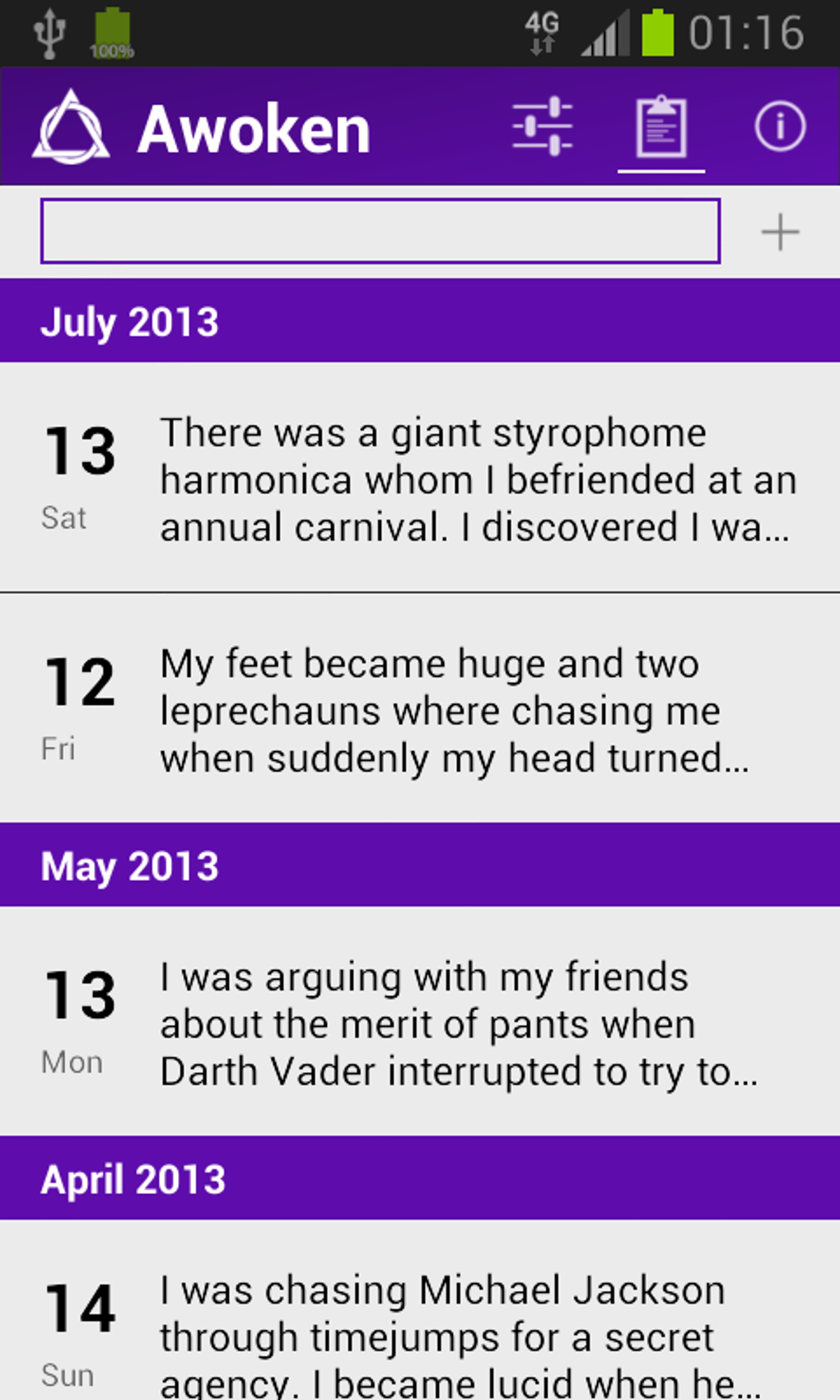 Awoken - Lucid Dreaming Tool APK pour Android - Télécharger