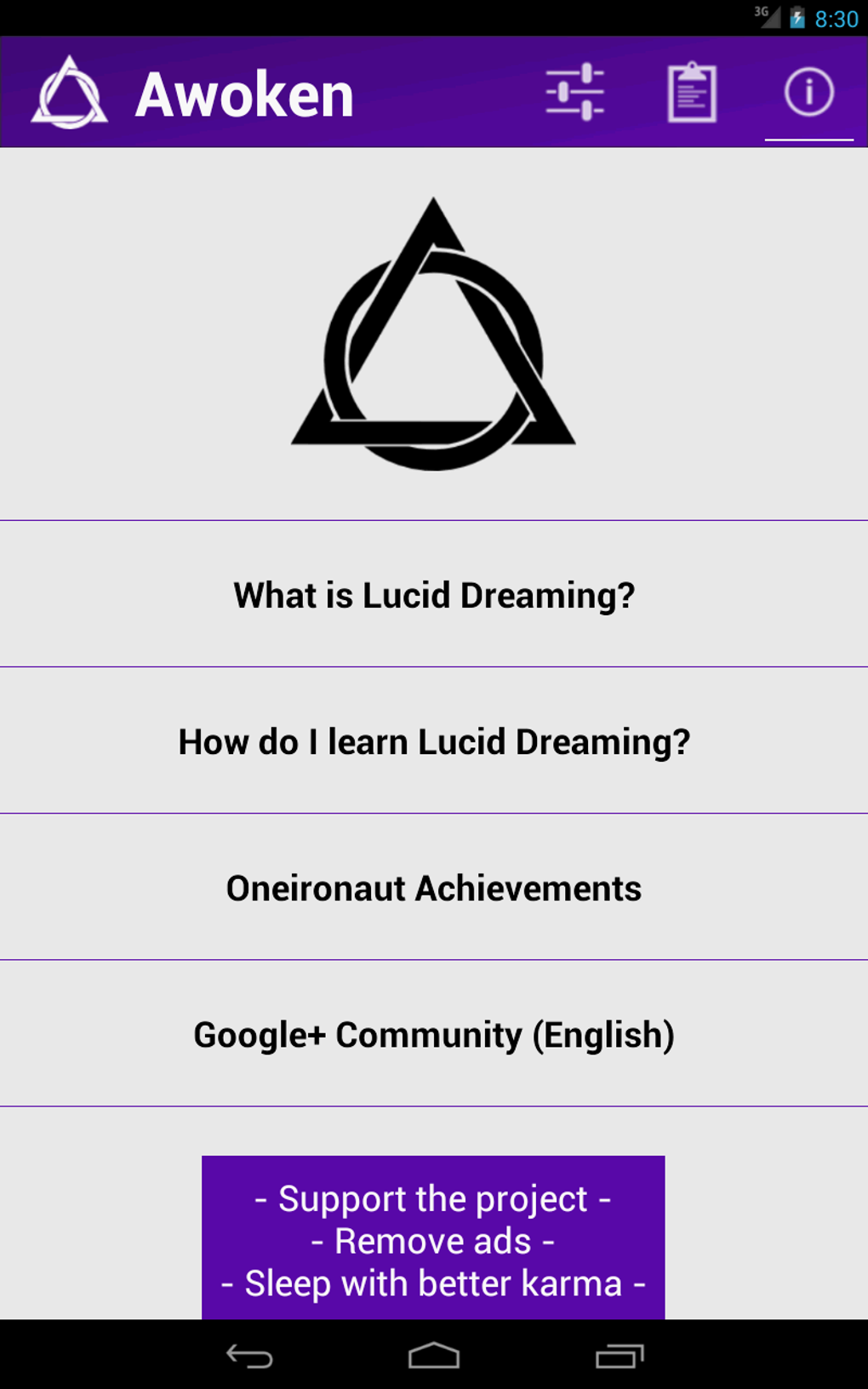 Awoken - Lucid Dreaming Tool APK for Android - Download