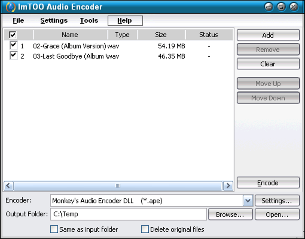 ImTOO Audio Encoder - Télécharger