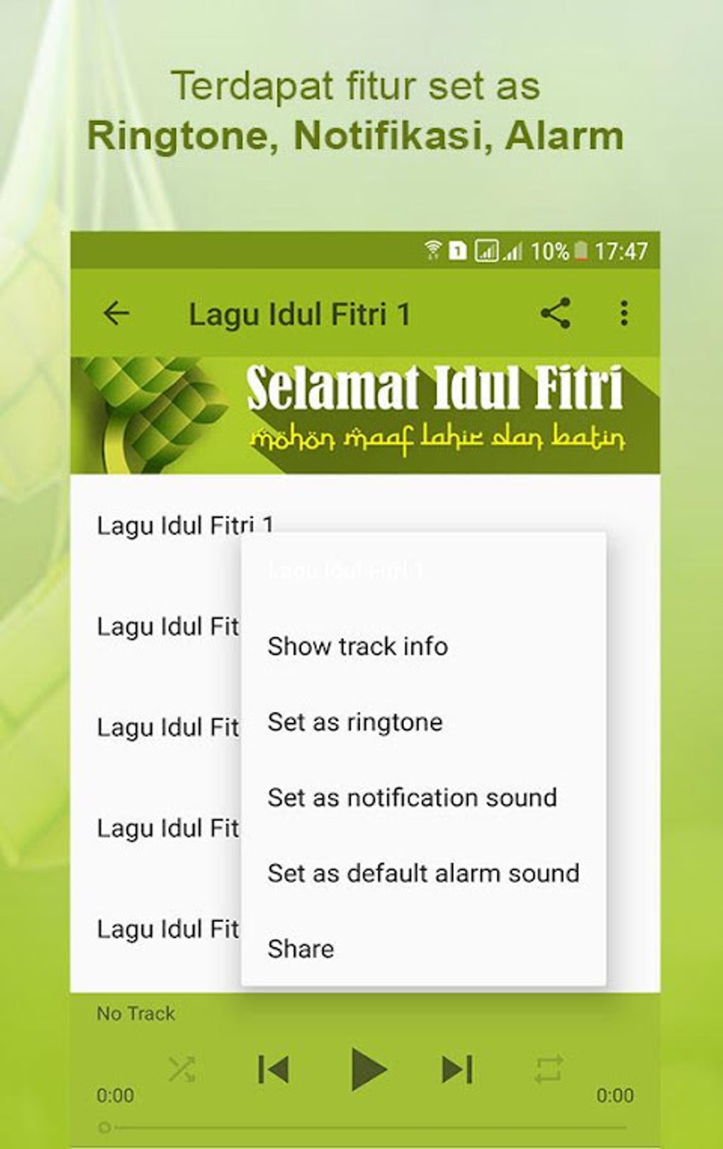 Lagu Idul Fitri Lengkap 2020 para Android - Descargar