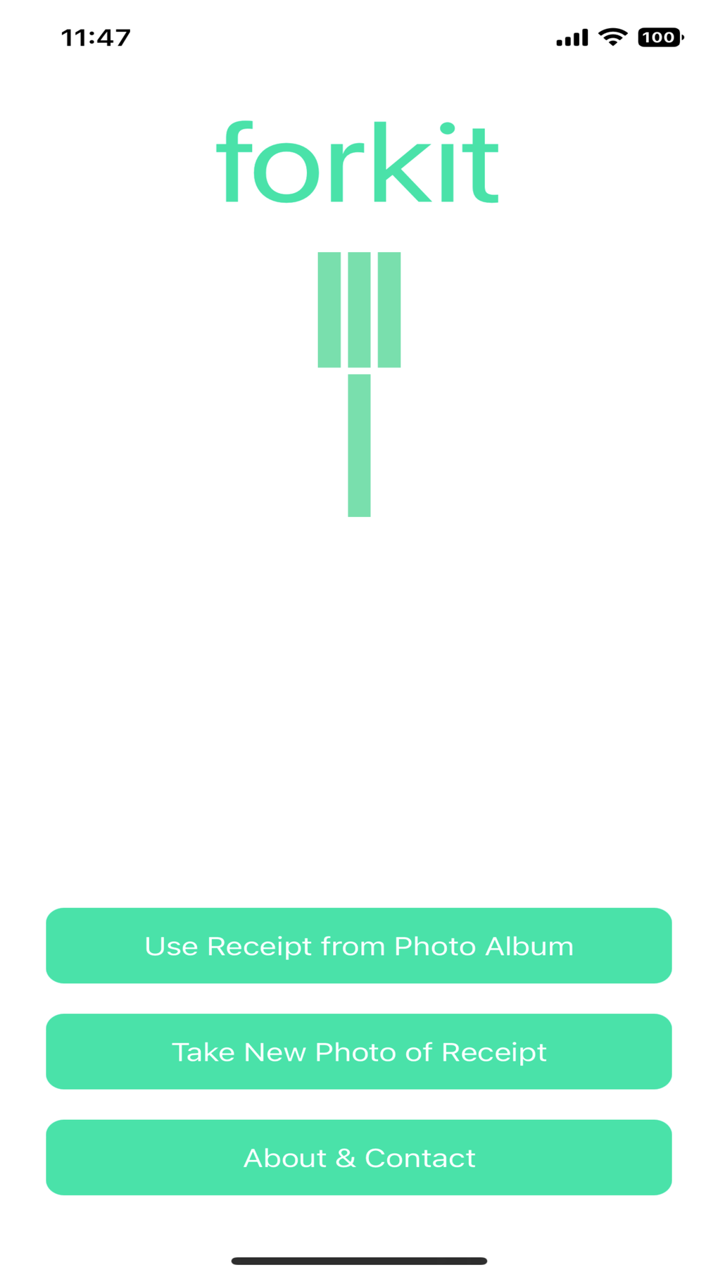 Forkit - Bill Splitting for iPhone - Download