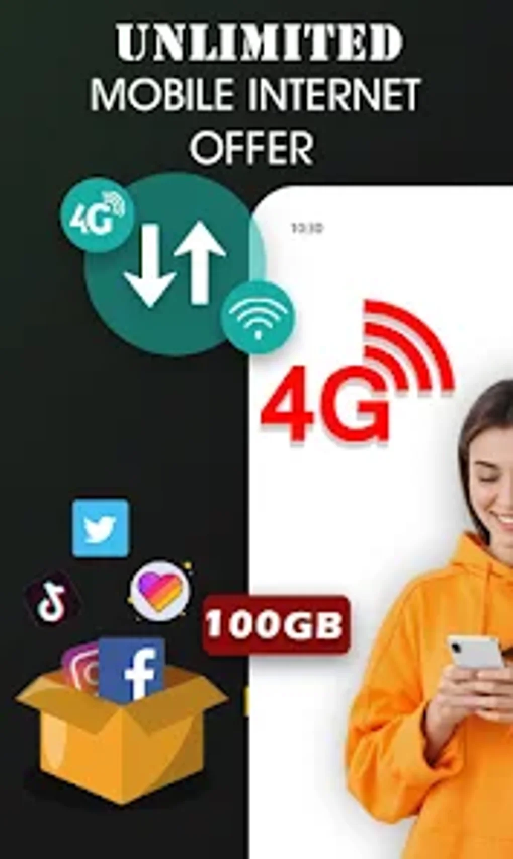 Internet Data App 100 GB Para Android Download Internet Data App 100 GB Para Android Download