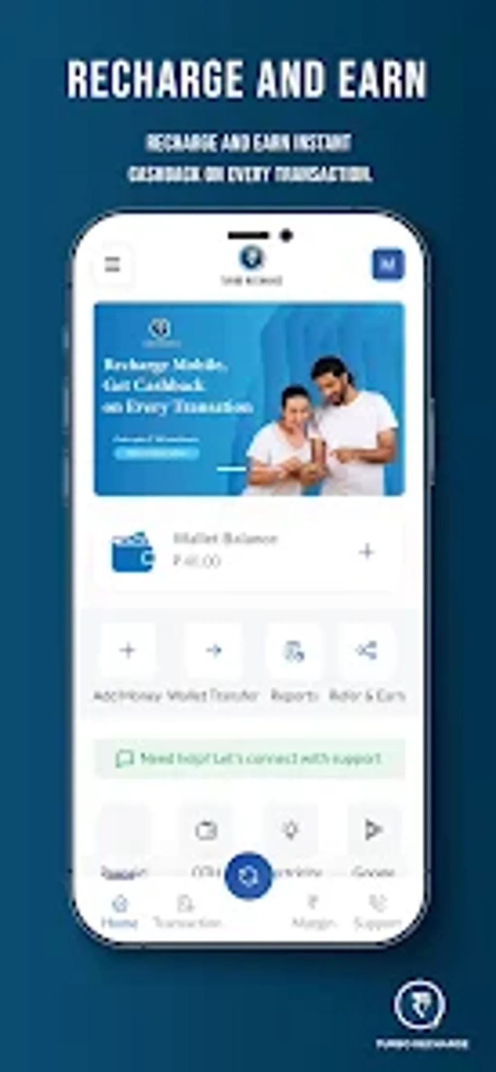 Turbo Recharge Commission App para Android - Descargar Turbo Recharge Commission App para Android - Descargar
