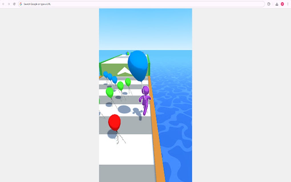 Blazing Balloon Run Game pour Google Chrome - Extension Télécharger