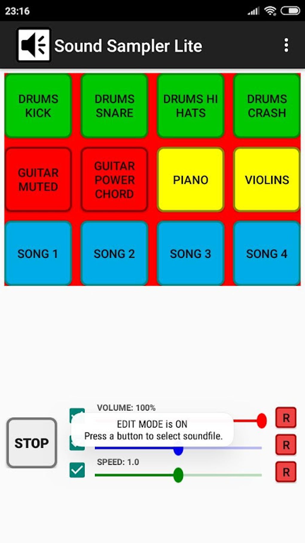 Sound Sampler Lite APK สำหรับ Android - ดาวน์โหลด