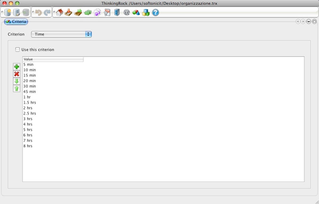 ThinkingRock per Mac - Download