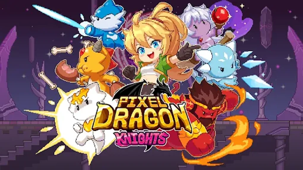 Android 용 Pixel Dragon Knights: Idle RPG - 다운로드